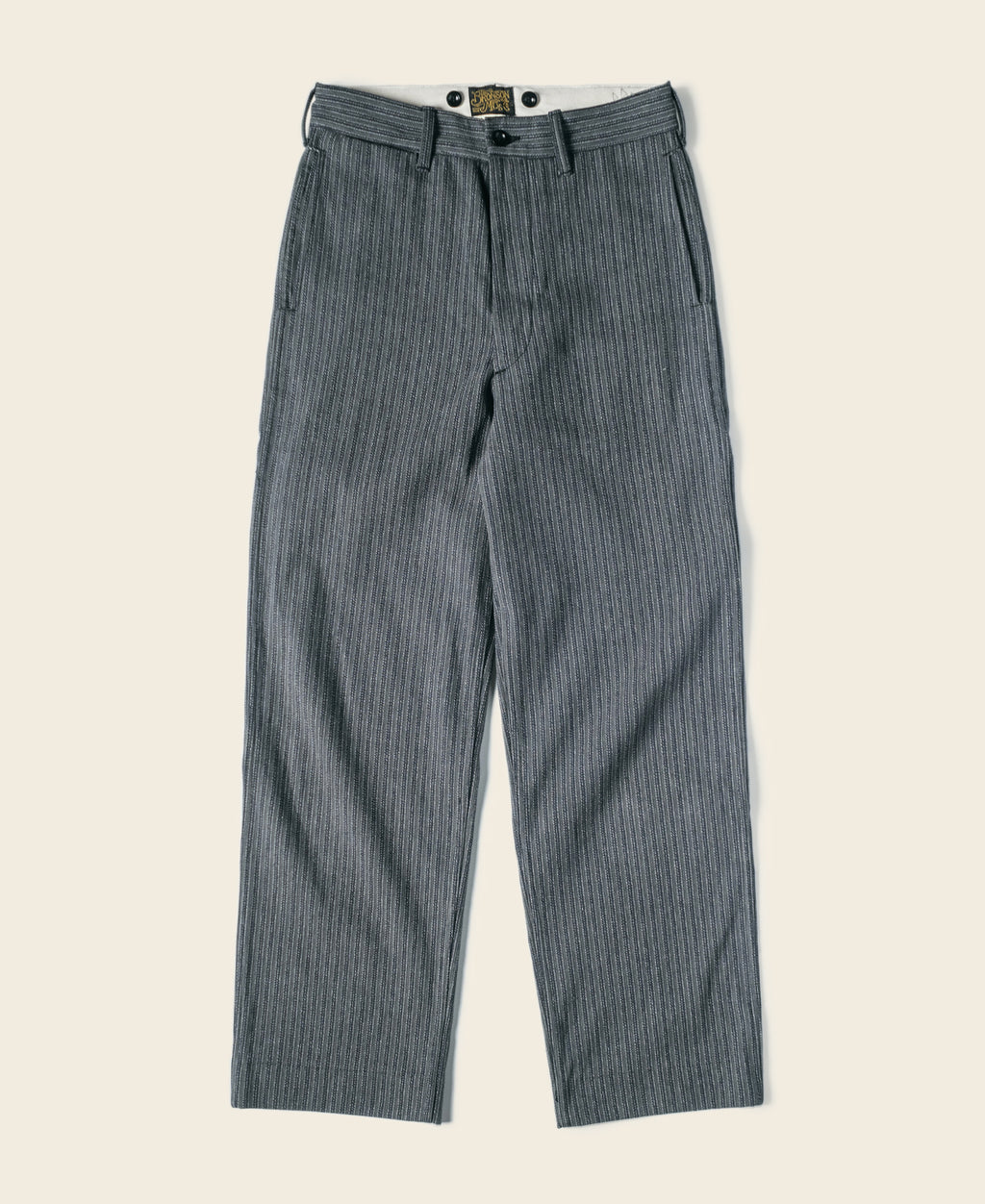 1930s - 1940s Black & Gray Stripe Work Pants | Bronson – Bronson Mfg. Co.