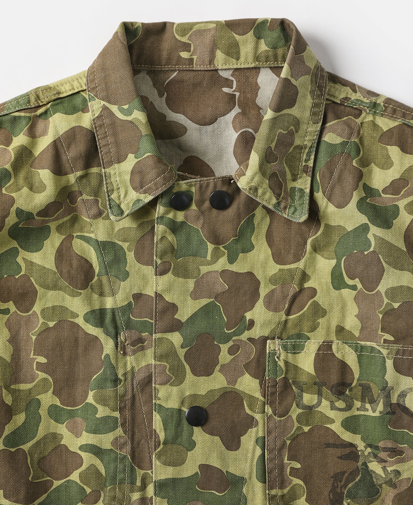 WWII USMC Type P-42 Reversible Duck Hunter Camo Jacket | Bronson ...