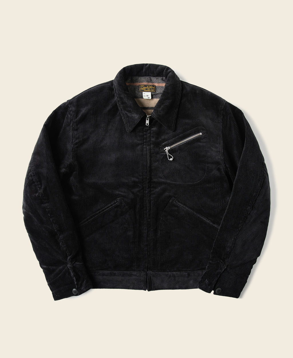 1940s Men Heavyweight Corduroy 9 Wale Wool Blanked Cossack Jacket ...