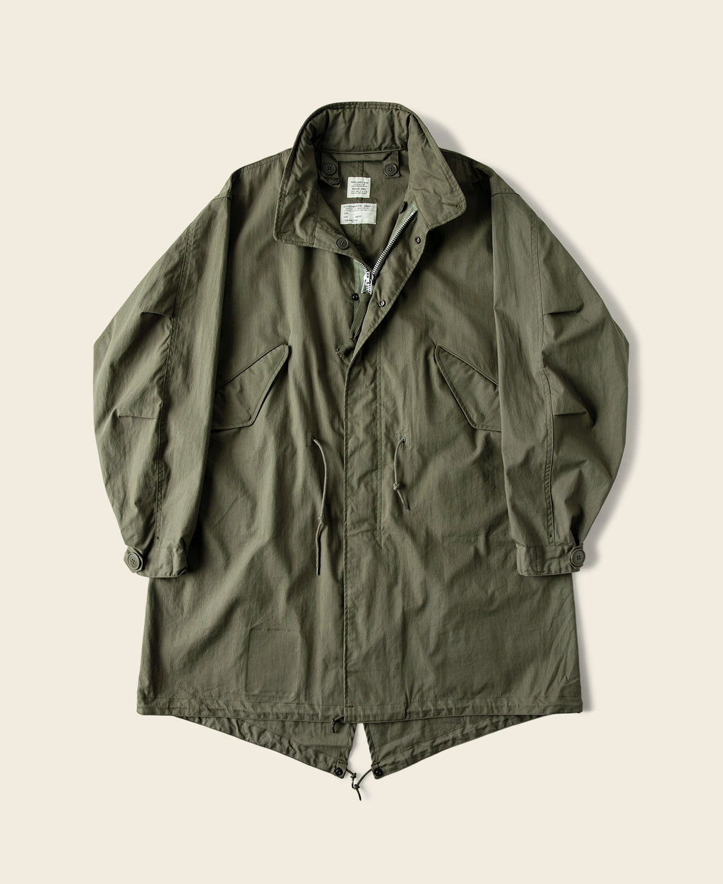 U.S. Army M-65 Fishtail Parka Coat - Experimental Sample Type | Bronson ...