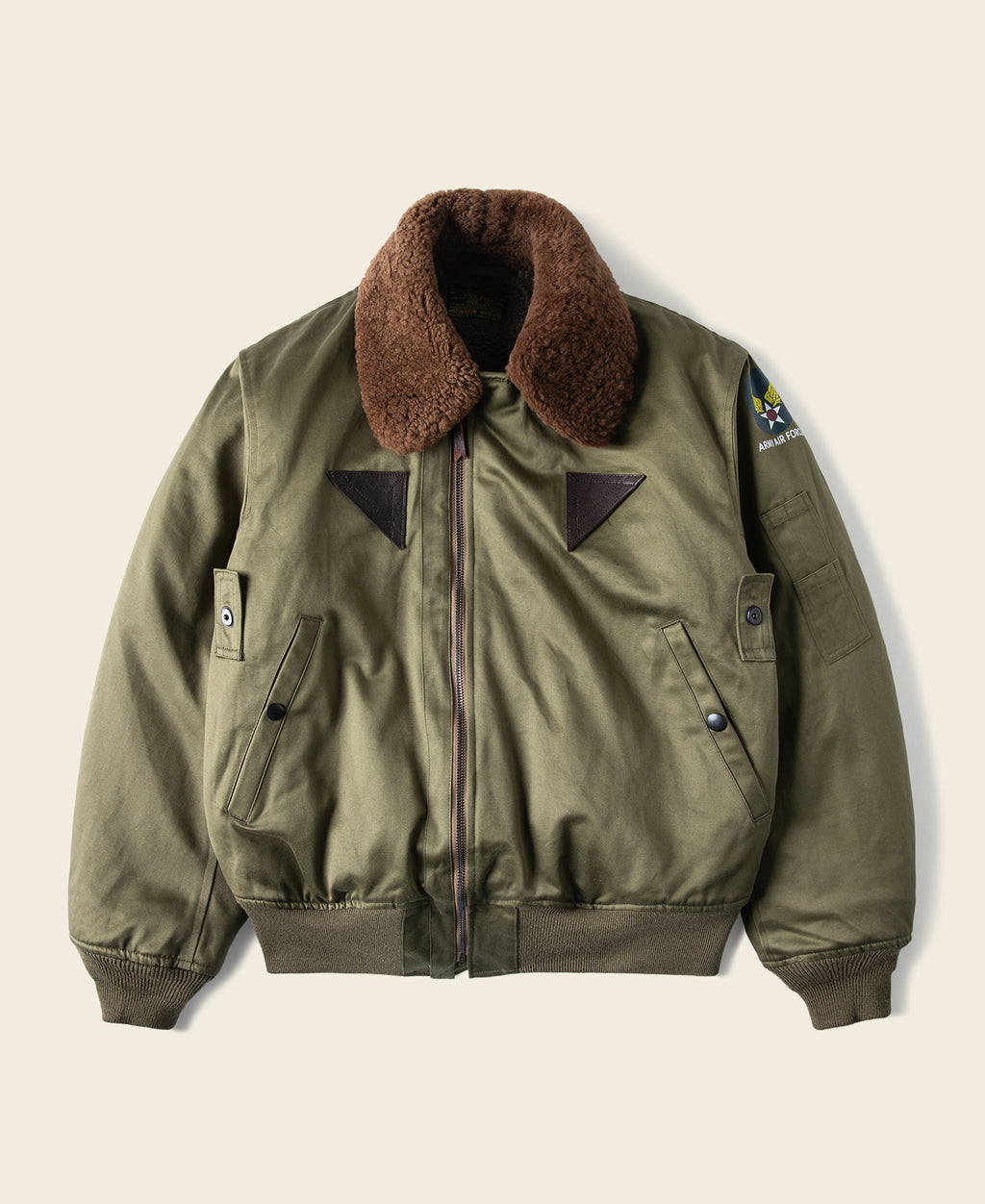 1944 USAAF Type B-15A Flight Jacket | Woolen Bomber Jacket | Bronson ...