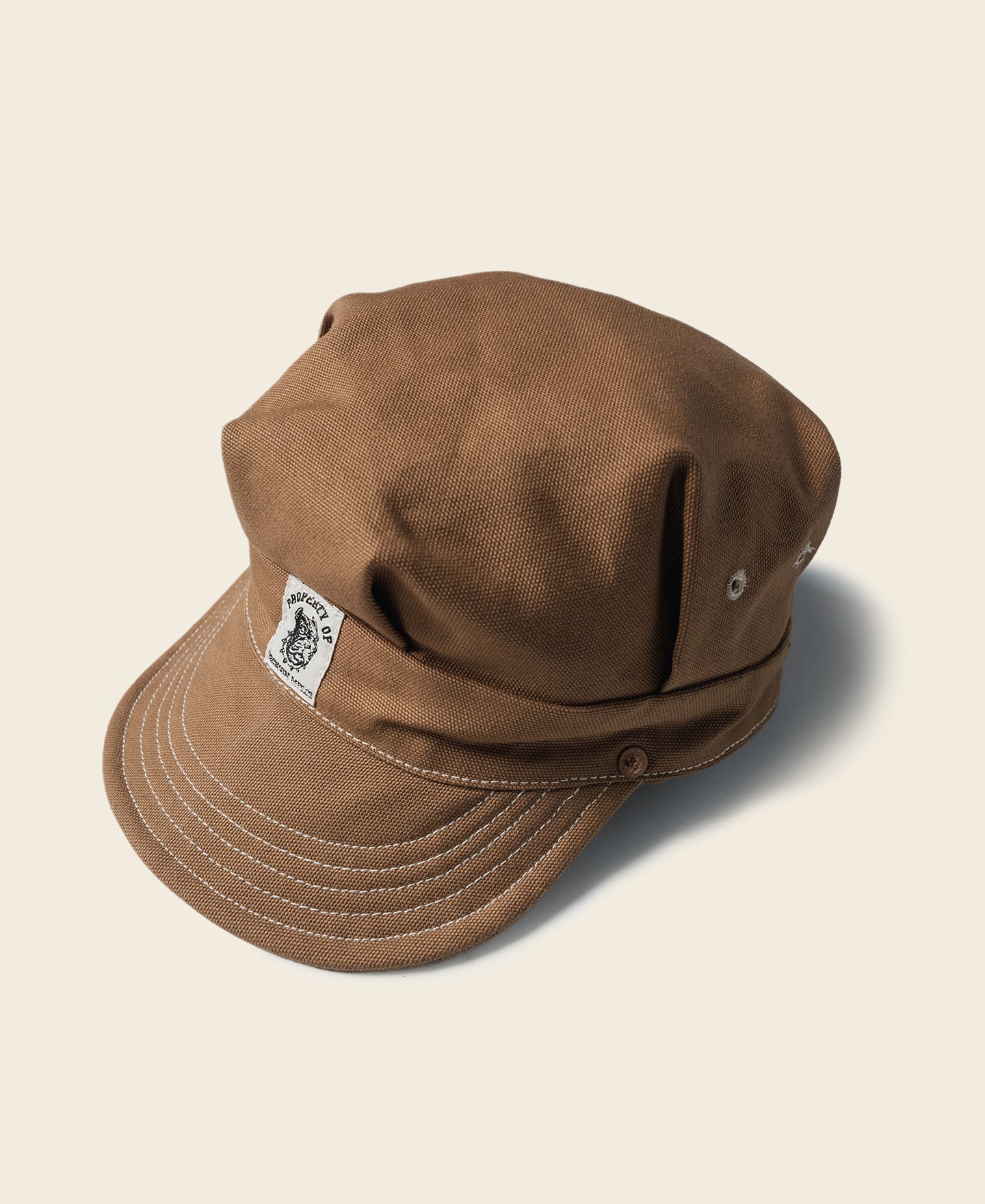 Duck Canvas Railroad Engineer Cap | 12 oz. Canvas | Bronson