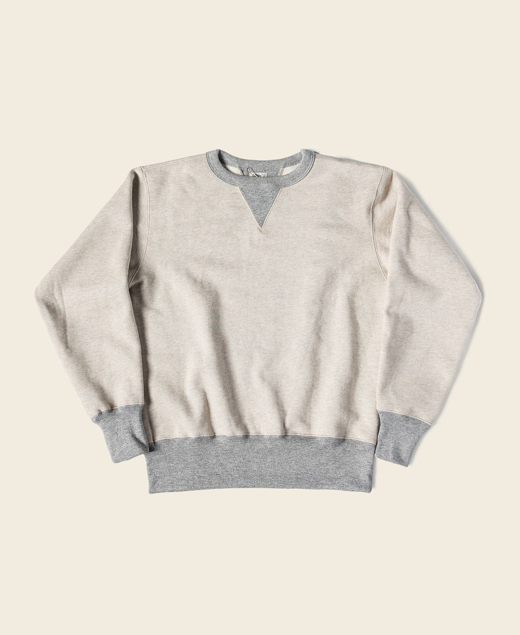 1930 Boxing Heavyweight Cotton Fleece Sweatshirt - Oatmeal | Bronson ...
