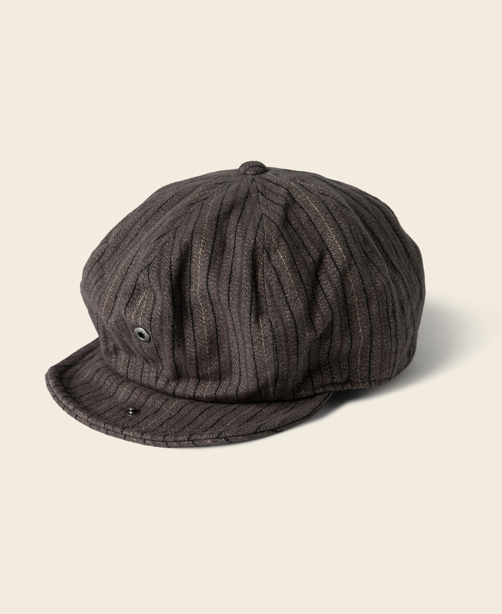 Yarn-Dyed Stripe Newsboy Country Club Flat Cap Hat | Bronson – Bronson ...