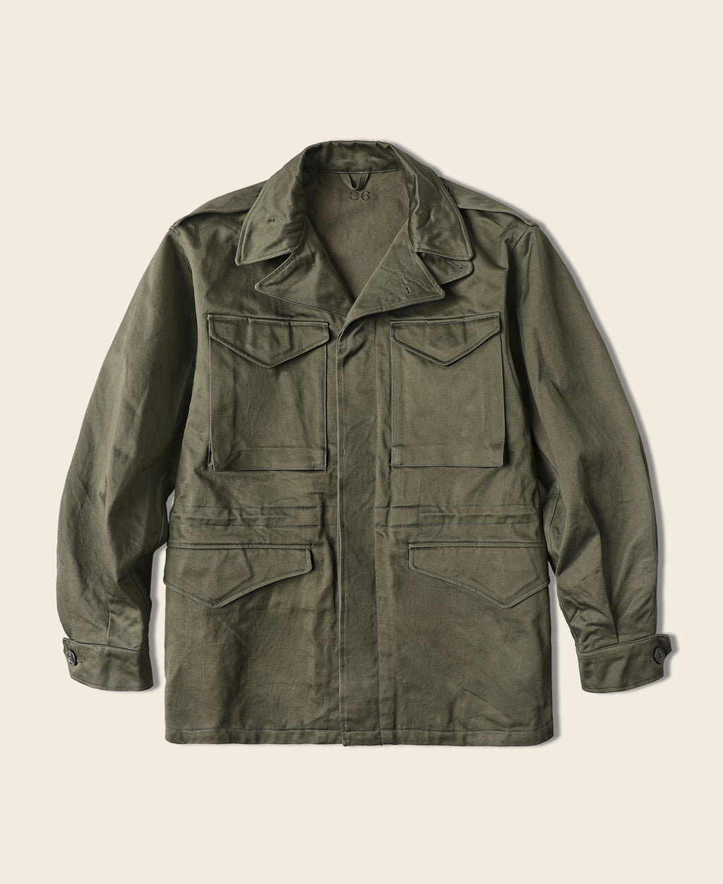 WWII US Army M-1943 Field Jacket | M-43 OD7 Jacket | Bronson – Bronson ...