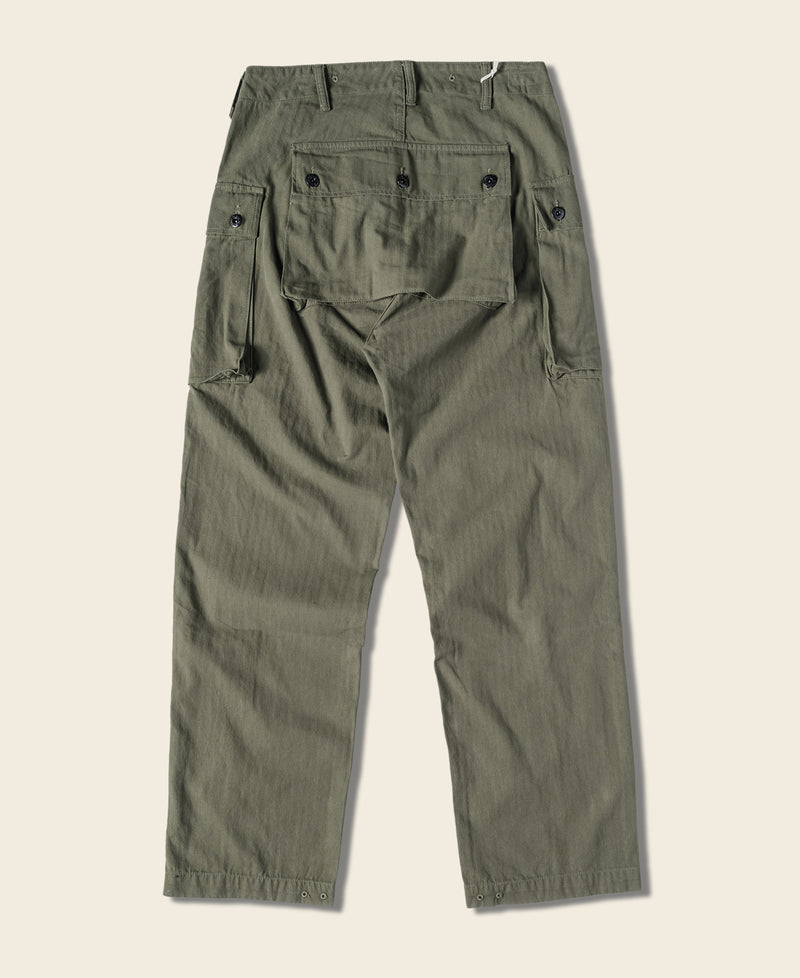 USMC P-44 HBT Utility Cargo Pants | Monkey Trousers | Bronson Mfg ...