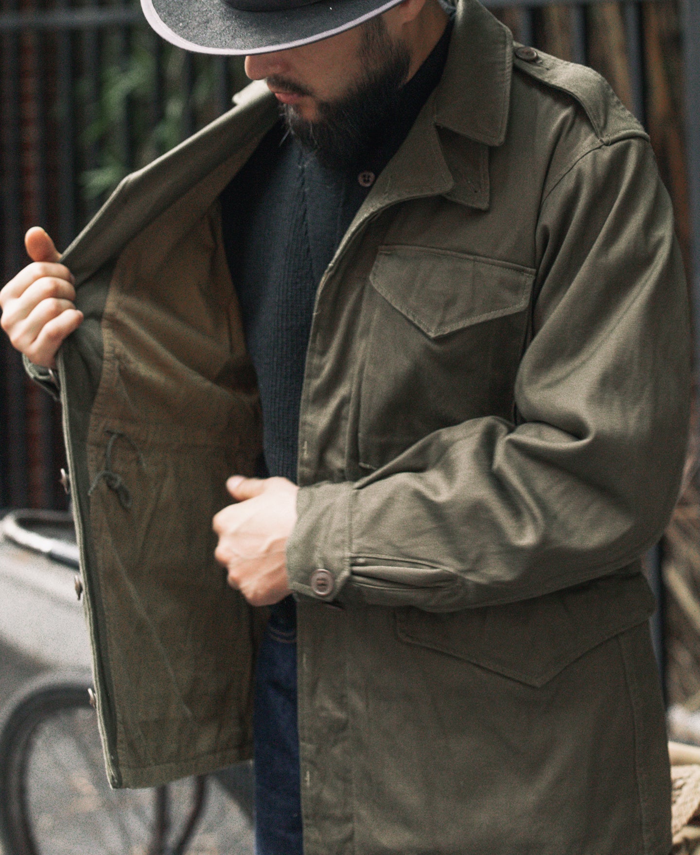 WWII US Army M-1943 Field Jacket | M-43 OD7 Jacket | Bronson - Bronson ...