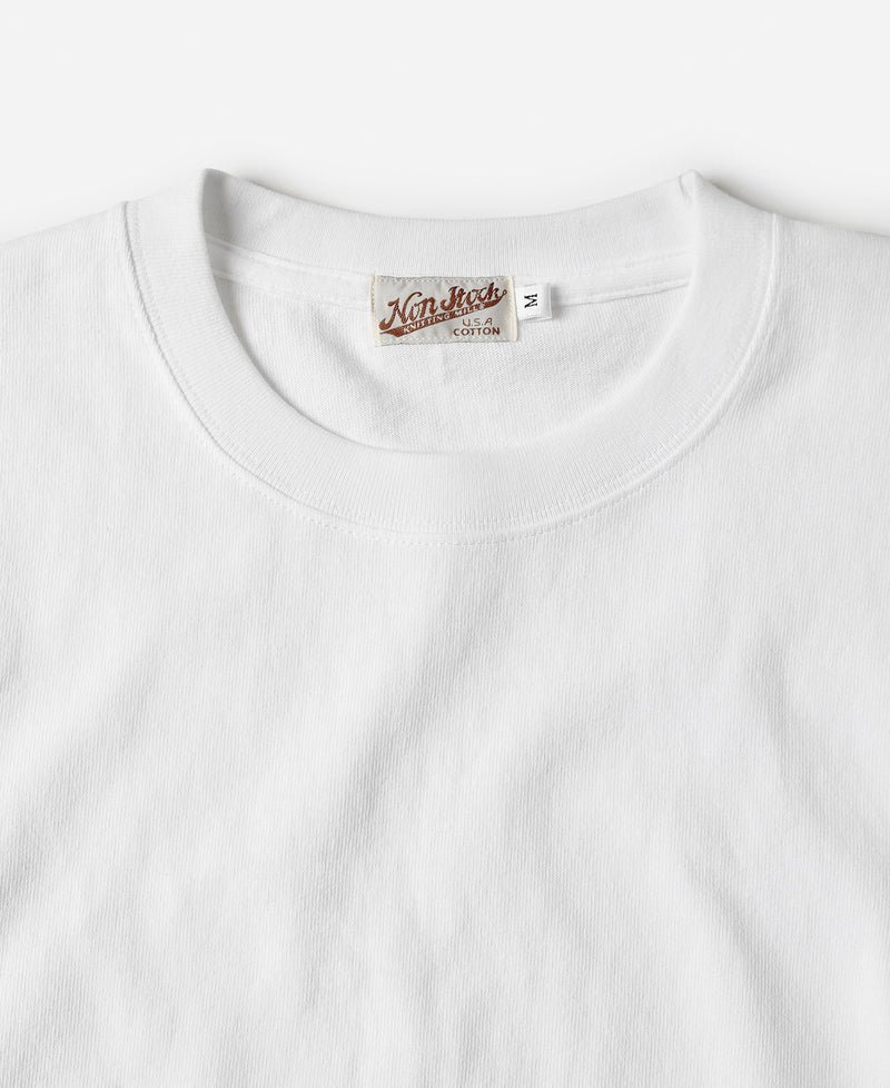 9 oz US Cotton Ring-spun Tubular T-Shirt - White | Tube Tee | Bronson