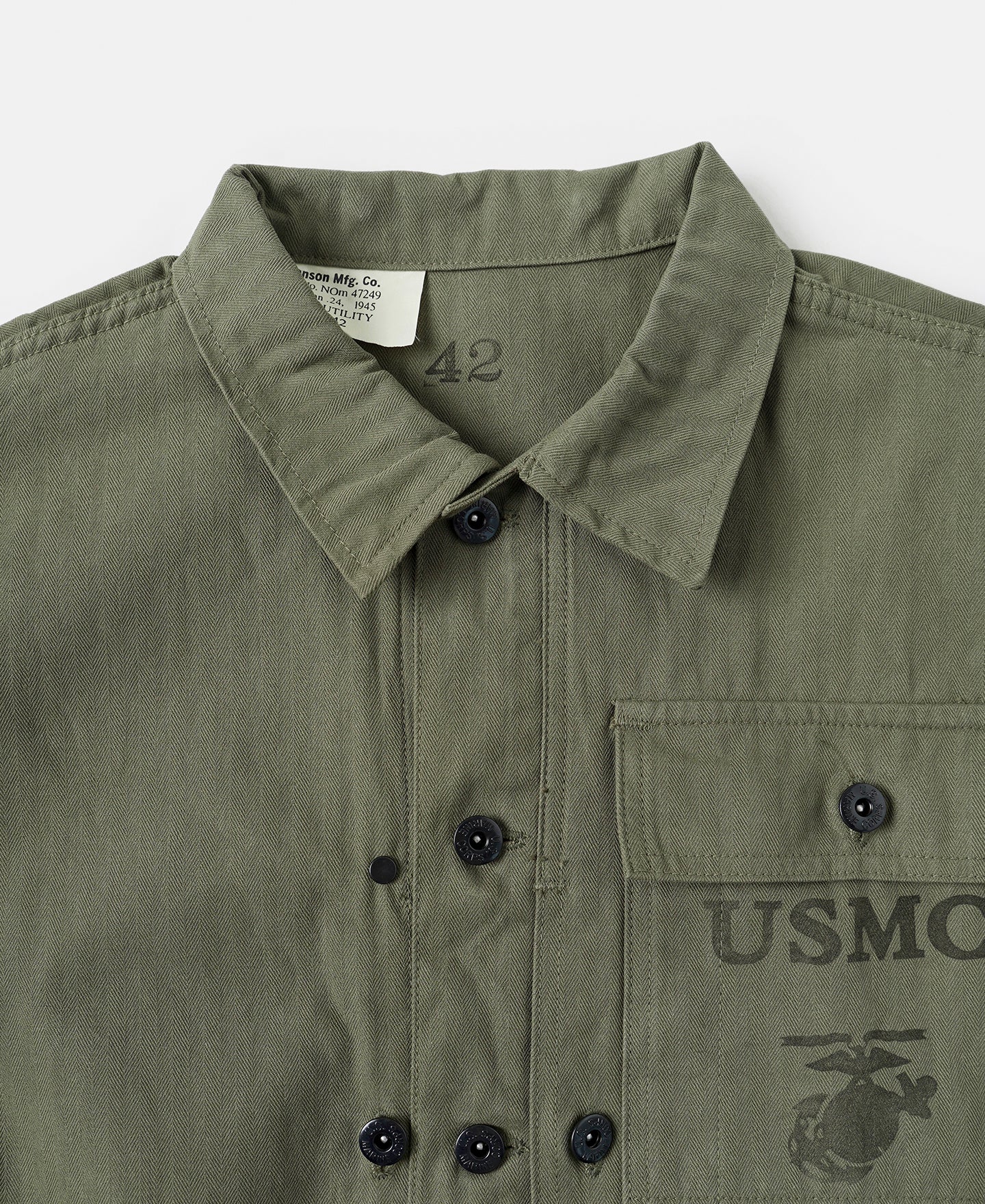 USMC P-44 Herringbone Twill Utility Jacket | Bronson - Bronson Mfg. Co.