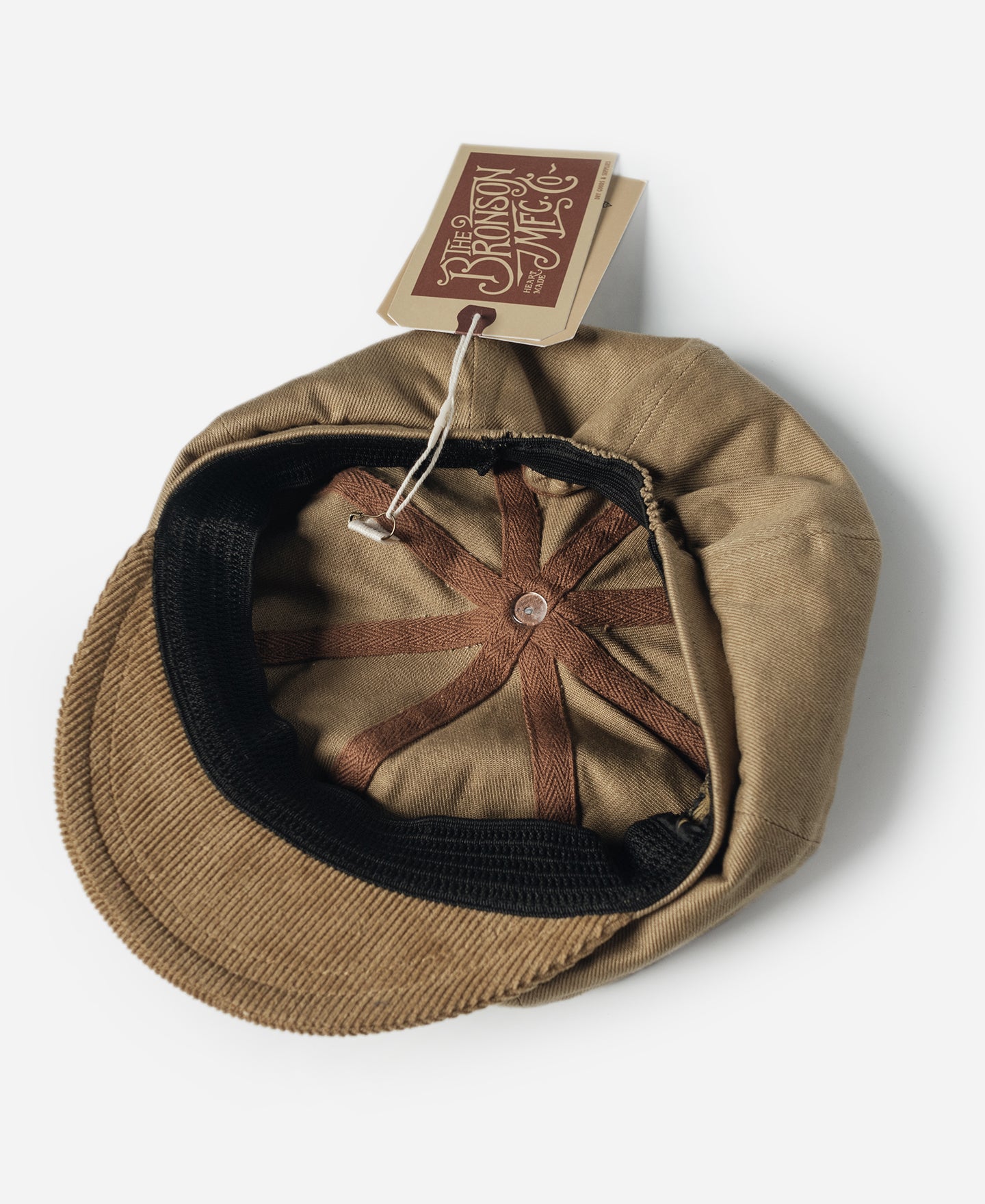 1950s Motorcycle Biker Cap | Retro Octagonal Hat | Bronson - Bronson ...