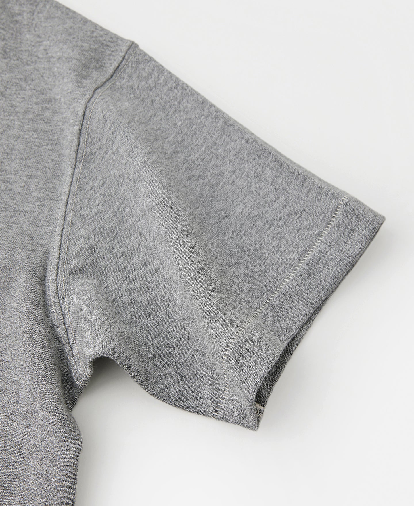 Loopwheel Ringspun Cotton Tubular Athletic T-Shirt- Gray | Bronson ...