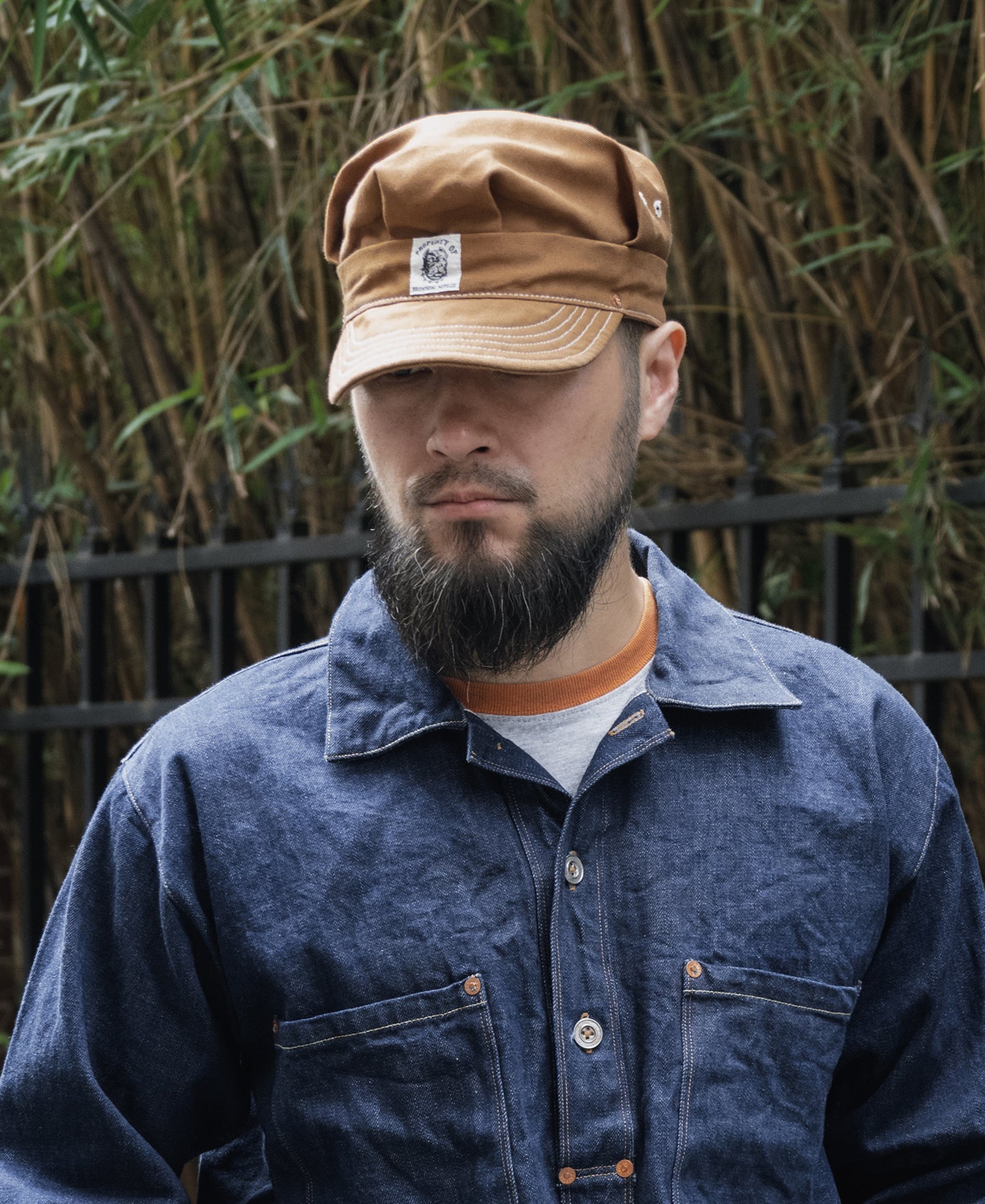 Duck Canvas Railroad Engineer Cap | 12 oz. Canvas | Bronson - Bronson ...