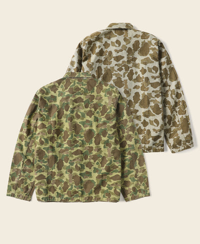 WWII USMC Type P-42 Reversible Duck Hunter Camo Jacket | Bronson ...