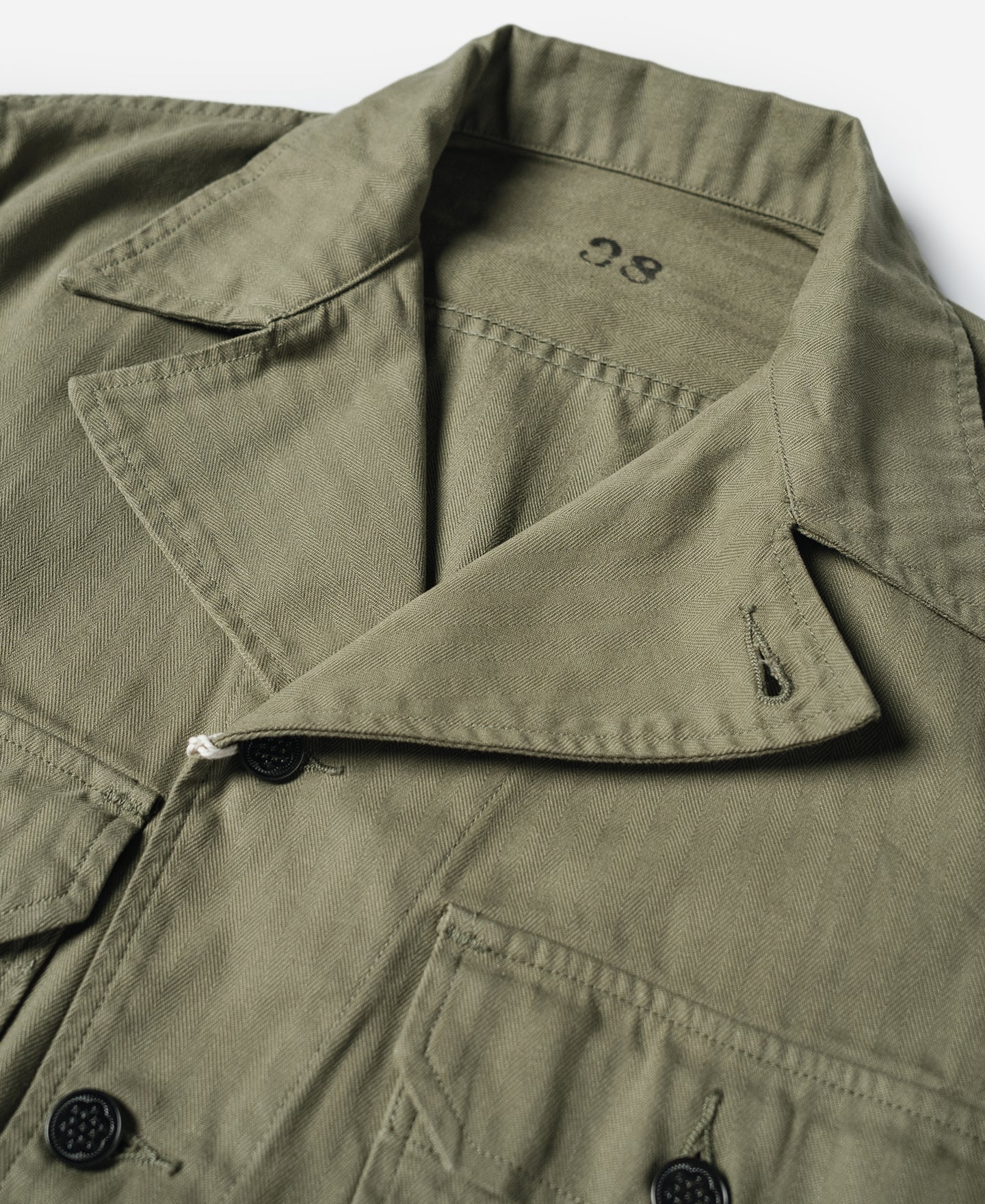 US Army M-41 HBT Fatigue Jacket | 1941 Herringbone Twill Jacket ...