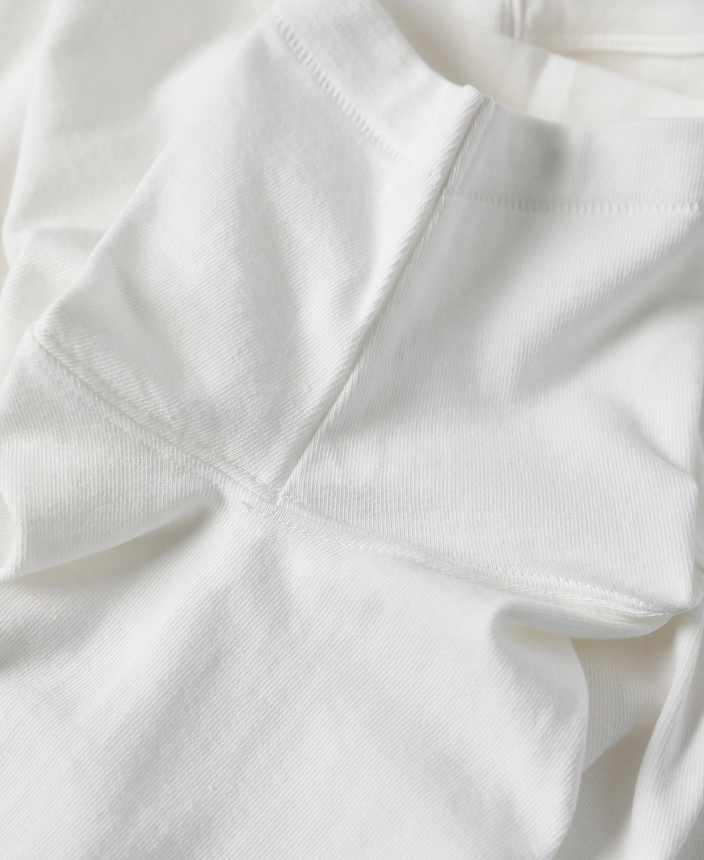 Loopwheel Ringspun Cotton Tubular Athletic T-Shirt - White - Bronson ...