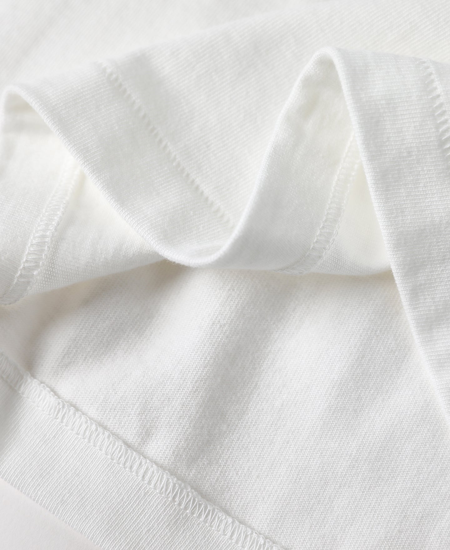 Loopwheel Ringspun Cotton Tubular Athletic T-Shirt - White - Bronson ...