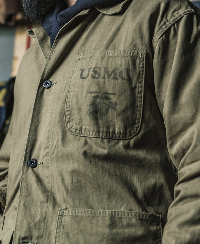 USMC P-41 Herringbone Twill Utility Jacket | Bronson - Bronson Mfg. Co.