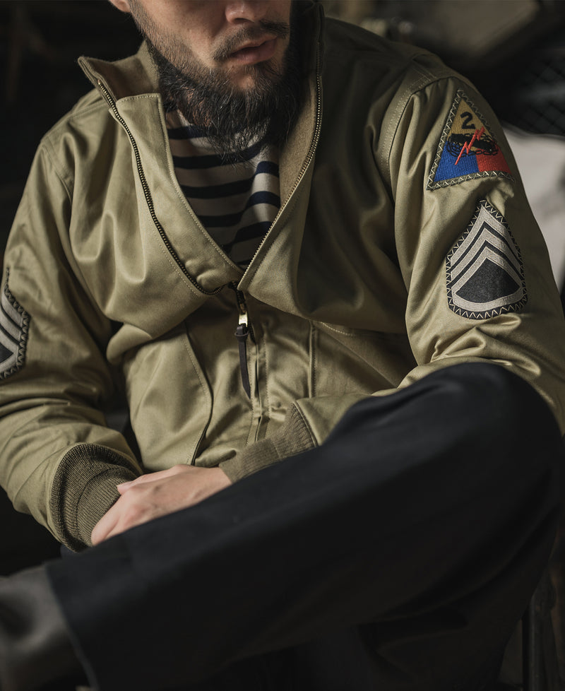 WWII US Army 1st Tanker Field Jacket | Fury Brad Pitt | Bronson