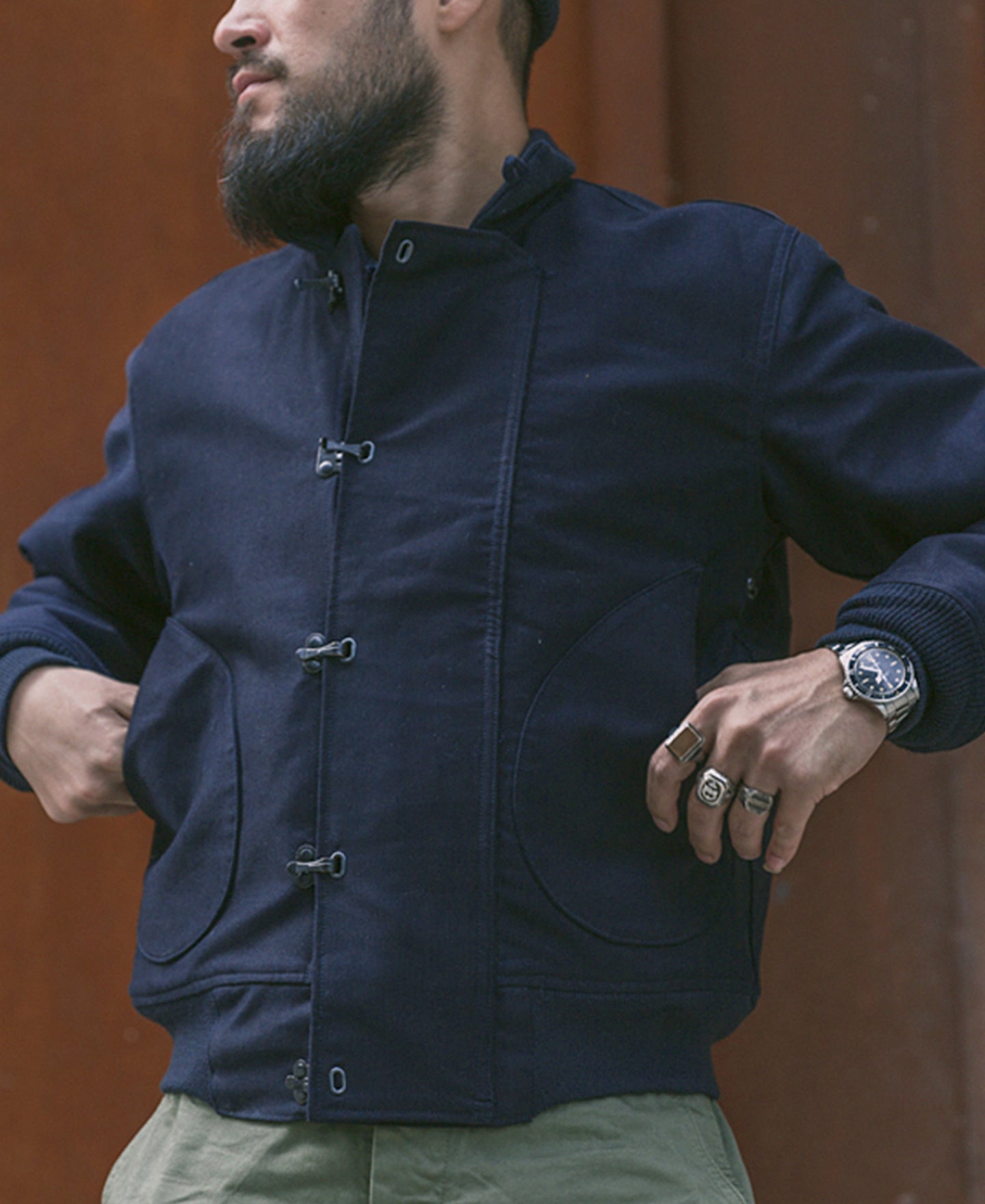 1940s WWII US Navy Deck Hook Jacket | Bronson - Bronson Mfg. Co.
