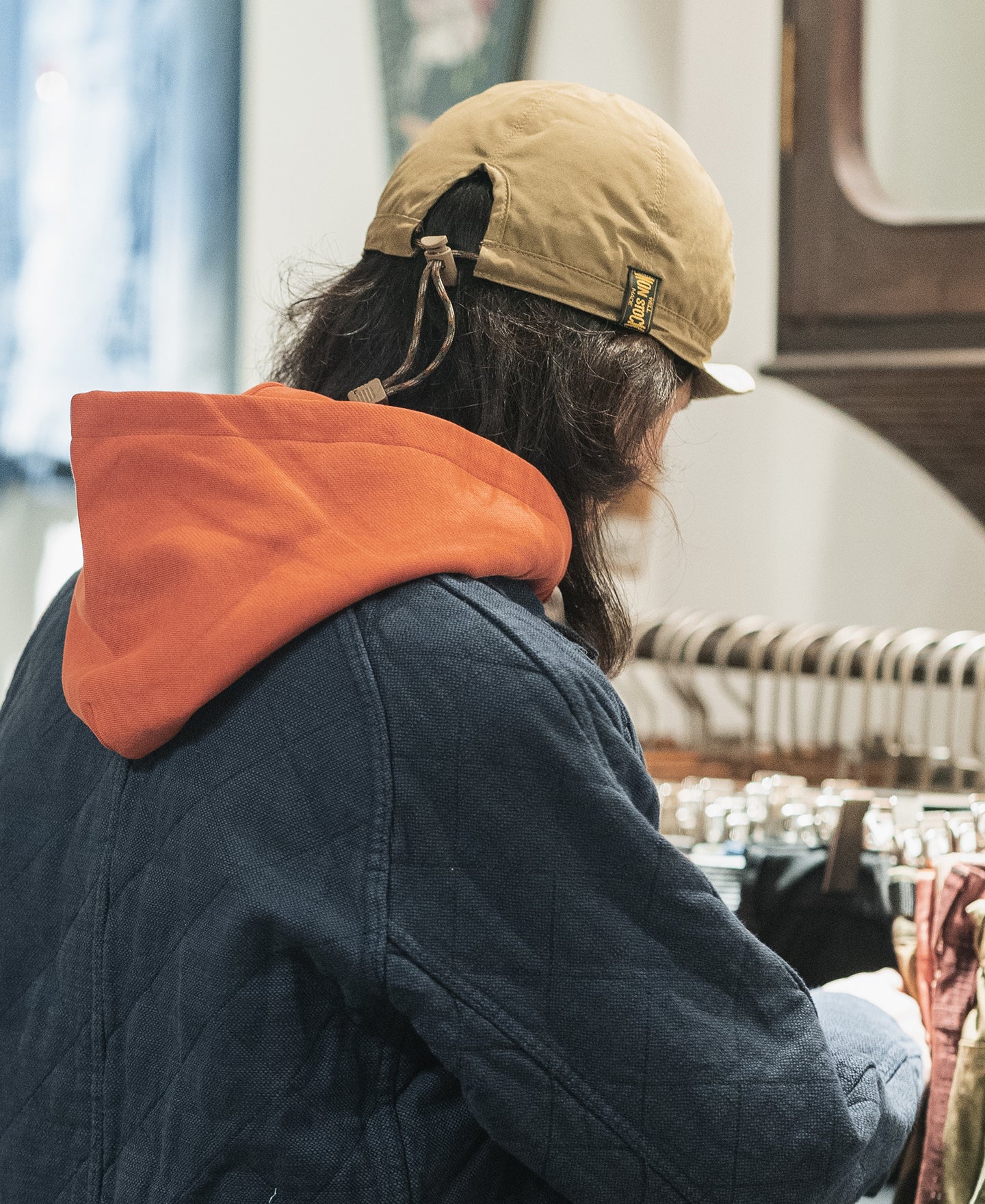 Outdoor Reversible Nylon Cap - Khaki/Olive | Bronson - Bronson Mfg. Co.