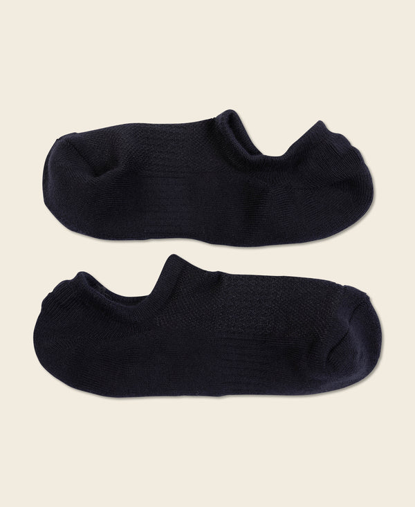 Colored Cotton No Show Socks - Black | Ankle Socks | Bronson - Bronson ...