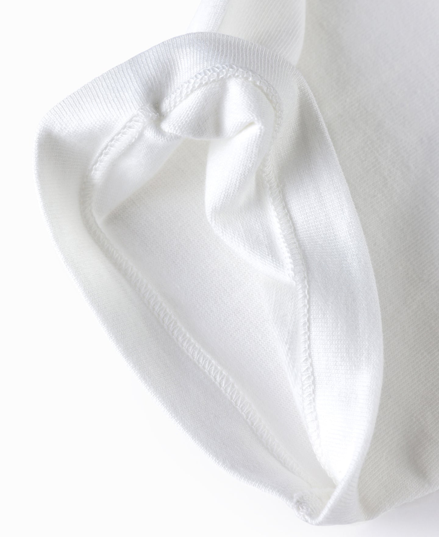 Loopwheel Ringspun Cotton Tubular Athletic T-Shirt- - White | Bronson