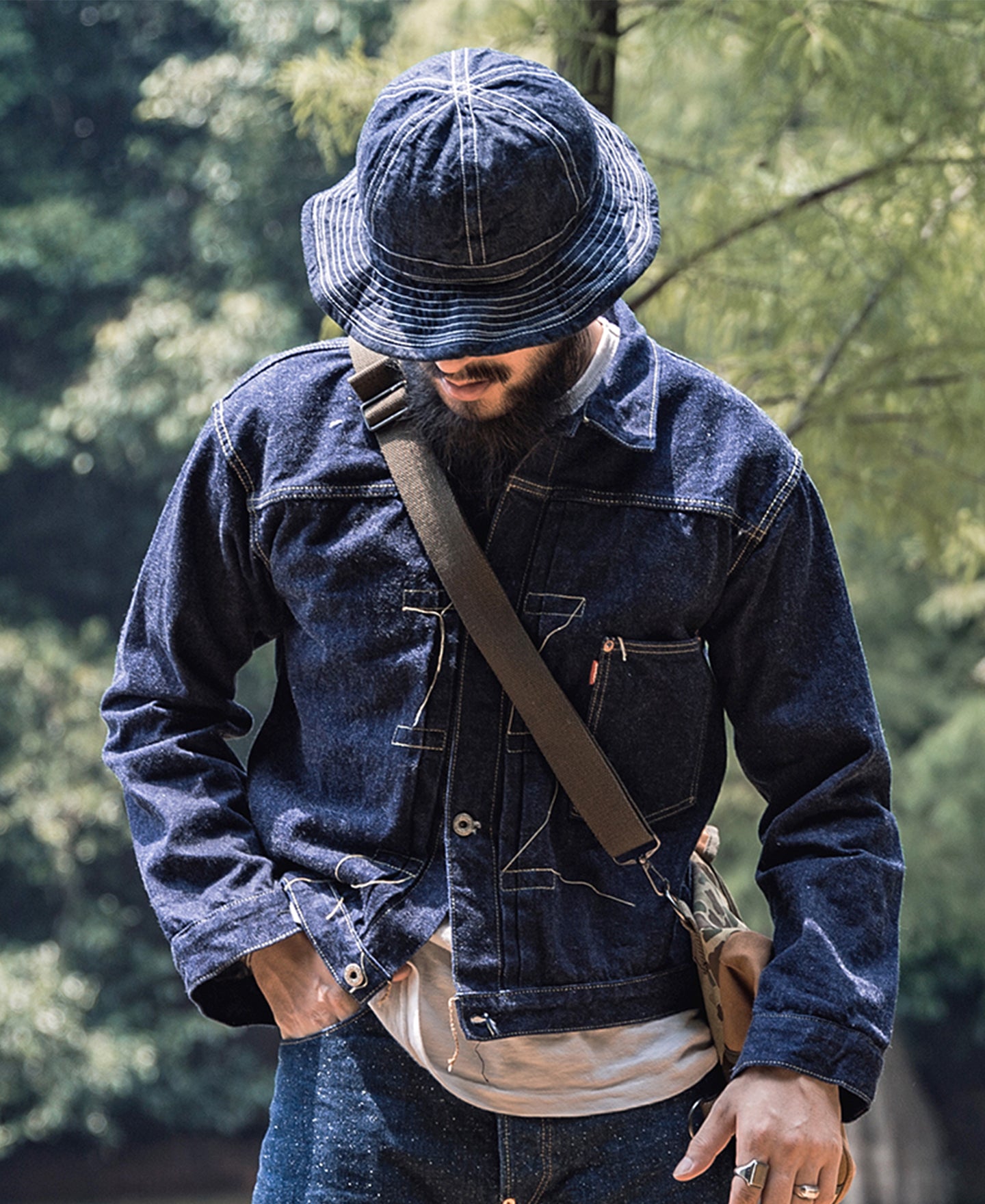 1930s CCC Daisy Mae Hat - Denim | Bronson - Bronson Mfg. Co.