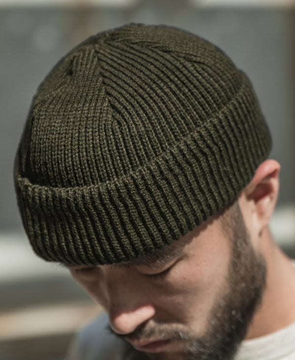 WWII USAAF A-4 Watch Cap | US Army Air Force Hat - Olive | Bronson ...